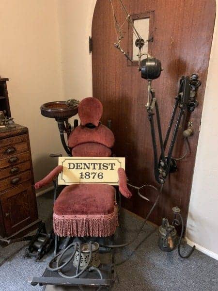 The museum of the Dental Society of Orange County, California